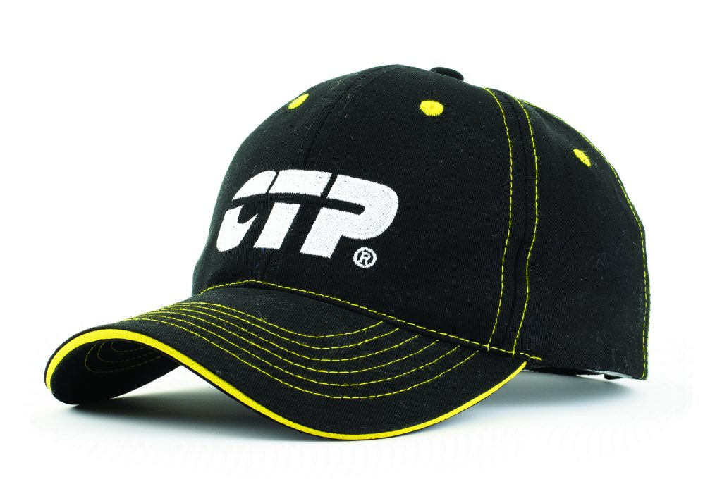 Black Cap With White CTP Logo - CTP Store